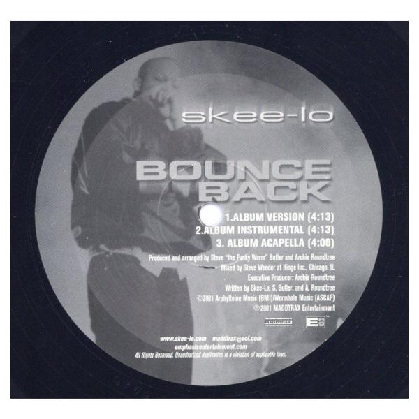 製造国 : US　　リリース年 : 2001　　レーベル : MADDTRAX　　品番 : 3976-BOUNCE-1　　　　'95の名盤"I Wish"で知られるシカゴ出身のウェッサイMCが'01にMaddtraxレーベルからリリースした...