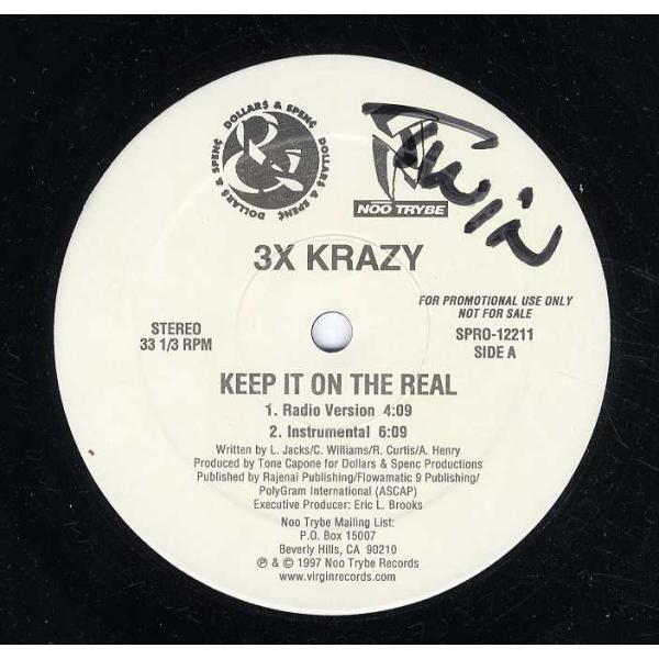 製造国 : US　　リリース年 : 1997　　レーベル : NOO TRYBE　　品番 : SPRO-12211　　　　レーベルにマジックで"Twin"と書込み・プレーンジャケット。スリ傷有るがプレイＯＫ。Keak Da Sneak率いる...