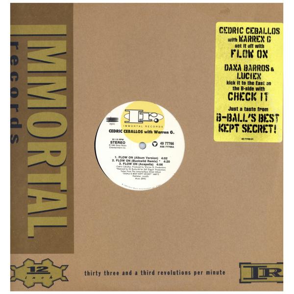 製造国 : US　　リリース年 : 1994　　レーベル : Immortal Records / Epic　　品番 : 49 77766　　　　ジャケステッカー有。'93アングラ人気 コンピ"B-Ball's Best Kept Secr...