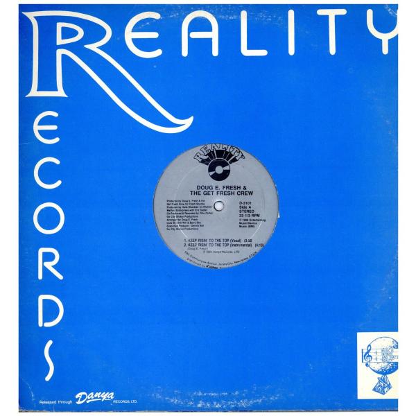 製造国 : US　　リリース年 : 1988　　レーベル : Reality 　　品番 : D-3101 　　　　Reality レーベルスリーブ。US Org!!'88の2nd Album"The Worlds Greatest Ente...