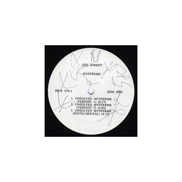 製造国 : US　　リリース年 : 1993　　レーベル : Gee Street　　品番 : PR12 579-1　　　　レーベル両面にボールペンで落書有。'93 HipHop Classics!! All City Production...