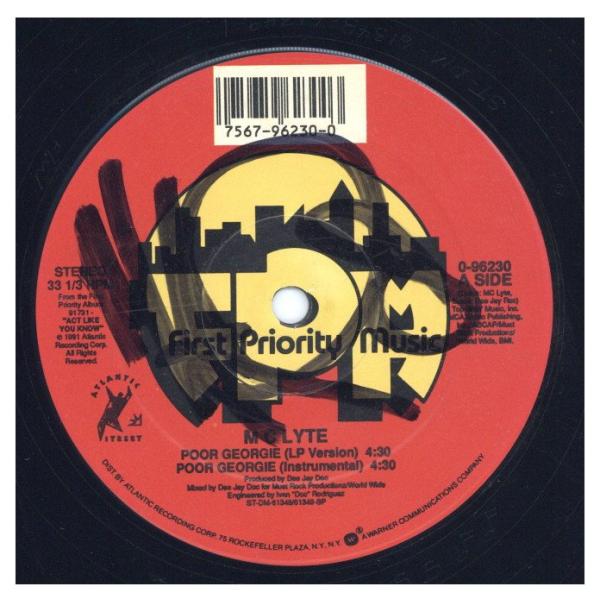 製造国 : US　　リリース年 : 1991　　レーベル : First Priority Music / Atlantic Street　　品番 : 0-96230　　　　A面ラベル大きくマジックで書込有。スリ傷有るがプレイＯＫ。US O...