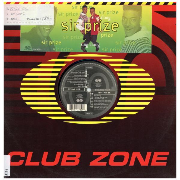 製造国 : GERMANEY　　リリース年 : 1996　　レーベル : CLUB ZONE　　品番 : 576 925-1　　　　ジャケシール有。'96の人気ユーロR&amp;B。ラガテイストが入ったキャッチーユーロポップチューン。Ace...