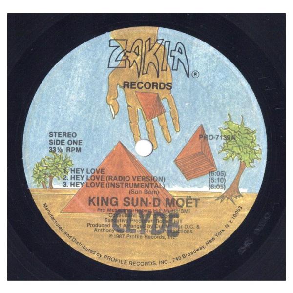 製造国 : US　　リリース年 : 1987　　レーベル : ZAKIA　　品番 : PRO-7139　　　　A面ラベルにスタンプ有。細かいキズは多いですが、見た目よりノイズは少なくプレイは良好。2ndプレス。Zulu Nation所属する...