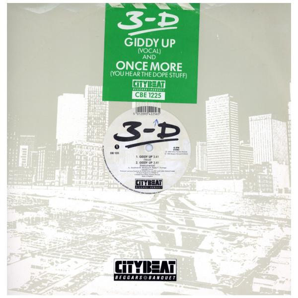 製造国 : UK　　リリース年 : 1988　　レーベル : City Beat　　品番 : CBE 1225　　　　両面ラベルに書き込み有り。UK Org 12"。フィラデルフィア出身の人気グループThree Times Dopeが'88...