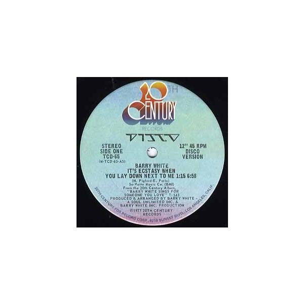 製造国 : US　　リリース年 : 1977　　レーベル : 20TH CENTURY　　品番 : TCD-65　　　　'77 US Org12"!! Dance Classics!! Mary J Blige"You Bring Me J...