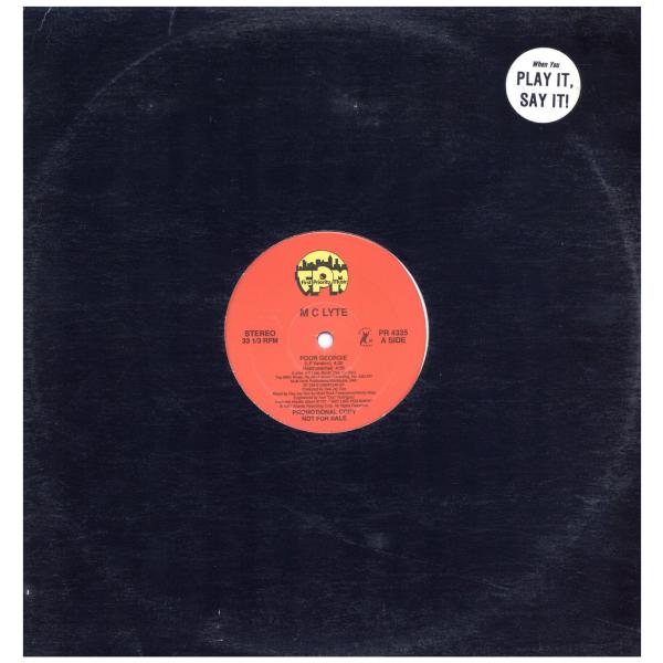 製造国 : US　　リリース年 : 1991　　レーベル : First Priority Music / Atlantic Street　　品番 : PR 4335　　　　「PLAY IT!SAY IT!」ステッカー有。US Promo ...