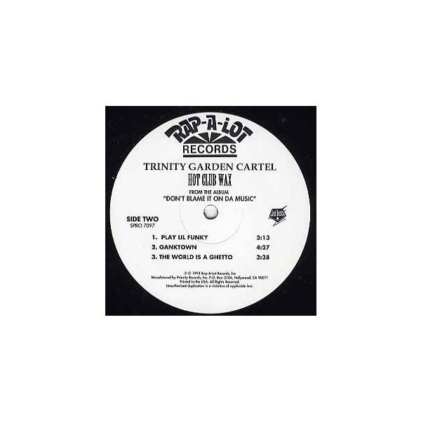 製造国 : US　　リリース年 : 1994　　レーベル : RAP-A-LOT　　品番 : SPRO7097　　　　'94発禁Jackで話題2nd LPから6曲!! 全編泥臭いウェッサイで人気!! DJ Inak収録の"Ganktown"...