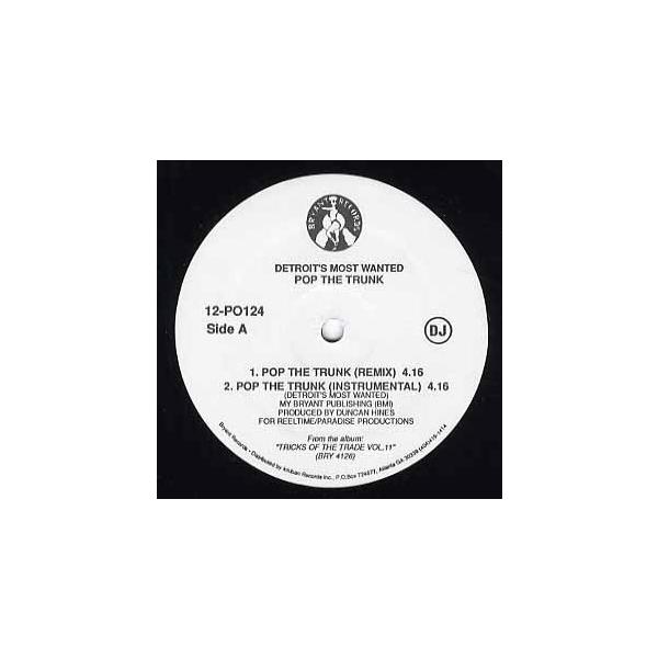 製造国 : US　　リリース年 : 1992　　レーベル : Bryant Records　　品番 : 12-PO124　　　　ラベルが貼りミスでA面とB面が逆になってます。US Promo白ラベル。Gangsta Luv誌でも絶賛の彼等が...