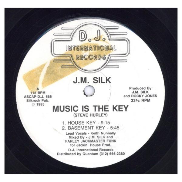 製造国 : US　　リリース年 : 1985　　レーベル : D.J. International Records 　　品番 : DJ 888 　　　　A面ラベルにシール跡有。'85ハウス名門レーベルD.J. Internationalのシ...