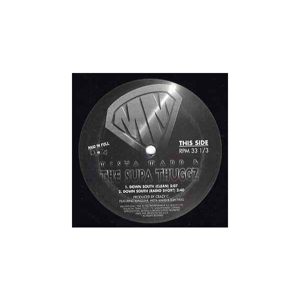 製造国 : US　　リリース年 : 1999　　レーベル : PAID IN FULL　　品番 : 01433-0815-1　　　　Mass 187でもお馴染みのCrazy C製作によるタイトル通りの'99 ダウンサウスClassics！Y...