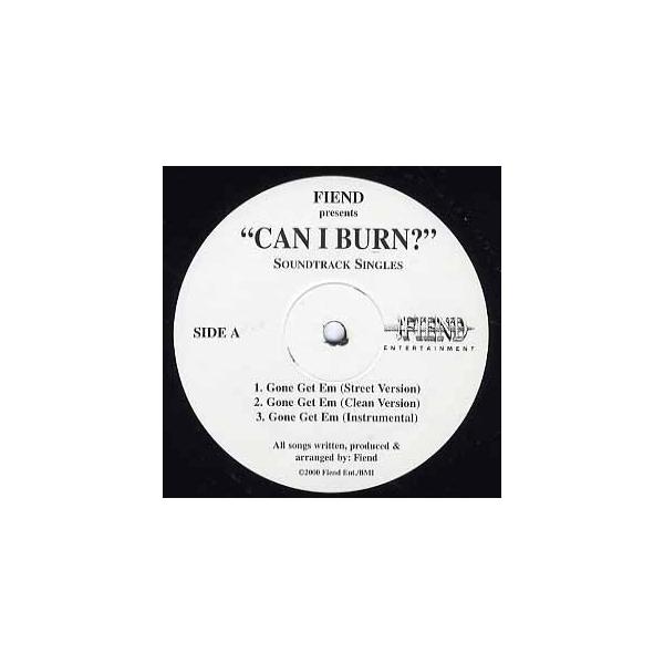製造国 : US　　リリース年 : 2001　　レーベル : Fiend　　　　　　No Limit軍団離脱後の'01に彼がPresentsしたサントラ"Can I Burn?"からのシングル！両面いつもながらの渋いトラックに吼えまくるフロ...