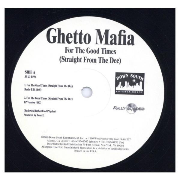 製造国 : US　　リリース年 : 1996　　レーベル : Fully Loaded Records　　品番 : none　　　　US Org。ジョージア州アトランタ出身のRap Duoが'96にリリースした3rdアルバム"Straigh...