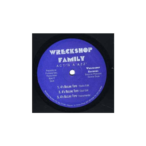 製造国 : US　　リリース年 : 2001　　レーベル : WRECKSHOP RECORDS　　品番 : L-11406M　　　　'01の名作"Ackin' A Azz'"からZ-Ro, Pimp Cが参加しZ-Roのサビにメロディアス...