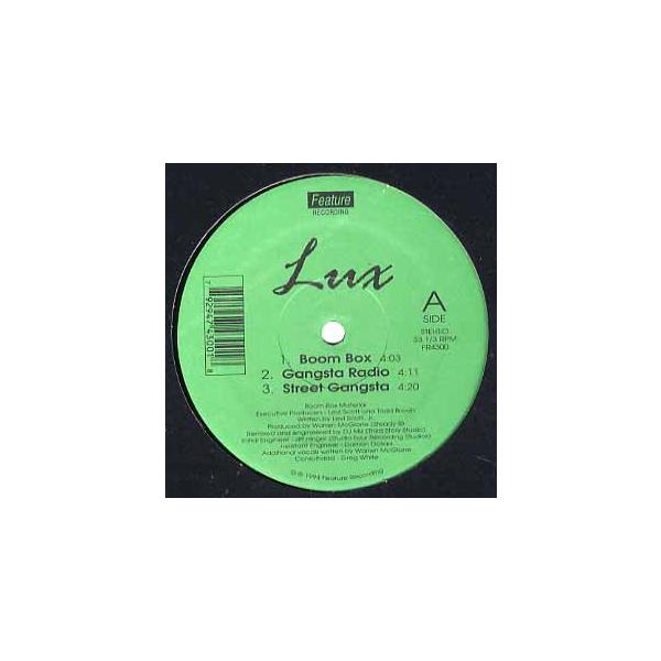 製造国 : US　　リリース年 : 1994　　レーベル : Feature Records　　品番 : FR4300　　　　'94 US Org 12"。フィリー産レア・アングラ。ProはSteady B (!!)、そしてEngineer...