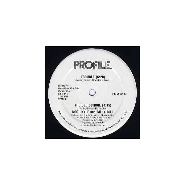 製造国 : US　　リリース年 : 1985　　レーベル : PROFILE　　品番 : PRO7065DJ　　　　プロモ。'85 US Org12"!! Old School Classics!! Pro Kurtis Blow によるP...