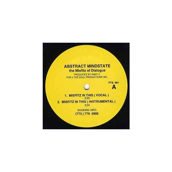 製造国 : US　　リリース年 : 1999　　レーベル : 4 The Soul　　品番 : FTS001　　　　US Org 12"。Kanye Westとの共演作"Welcome 2 Chicago"で知られるシカゴのグループ。リリー...