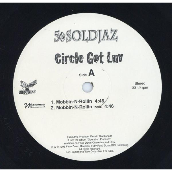 製造国 : US　　リリース年 : 1999　　レーベル : Face Down　　品番 : LIH-4037　　　　US Org!! テキサス出身のRap Dupが'99リリースした名盤"Operation Platinum"からのシング...