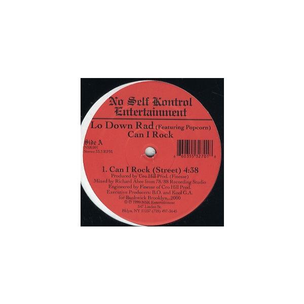 製造国 : US　　リリース年 : 1999　　レーベル : NO SELF KONTROL ENTERTAINMENT　　品番 : NSK 001　　　　シールド・未開封。'99 US Org 12"。BrooklynはBushwick発...