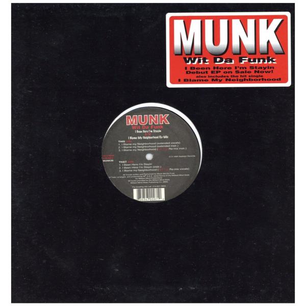 製造国 : US　　リリース年 : 1995　　レーベル : ILLADELPH RECORDS　　品番 : MUNK 98　　　　ジャケステッカー有。'95 Underground Classics。みんな大好きなDebarge"I Li...