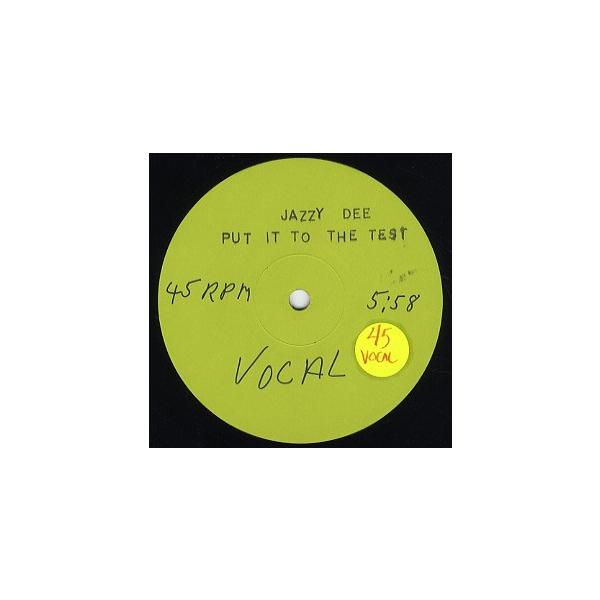製造国 : US　　リリース年 : 1983　　レーベル : 3C　　品番 : LRST102　　　　Promo盤。'83 Org 12"!! 同年の"Get On Up"等で知られるDarren Williamsこと、Jazzy Deeの...