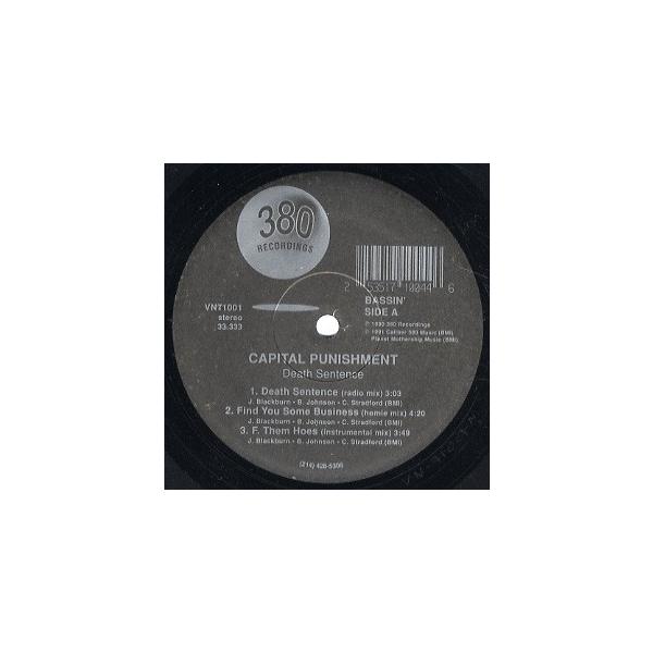 製造国 : US　　リリース年 : 1991　　レーベル : 380 RECORDINGS　　品番 : VN71001　　　　'91 US Org 12"!! テキサス産のアーリーG Rap〜Random Rap!! アルバム"Livin'...