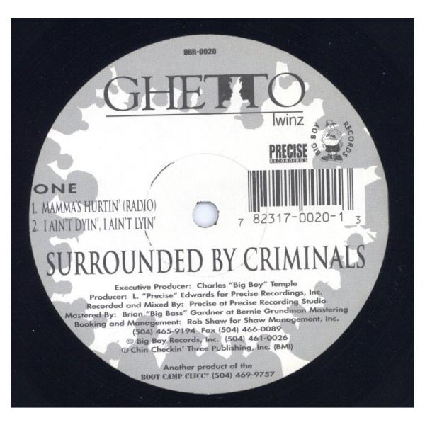 製造国 : US　　リリース年 : 1996　　レーベル : BIG BOY　　品番 : BBR-0020　　　　ヒューストン出身女性Rap Duoの'96デビュー盤"Surrounded by Criminals"から4曲収録EP。ワウワ...