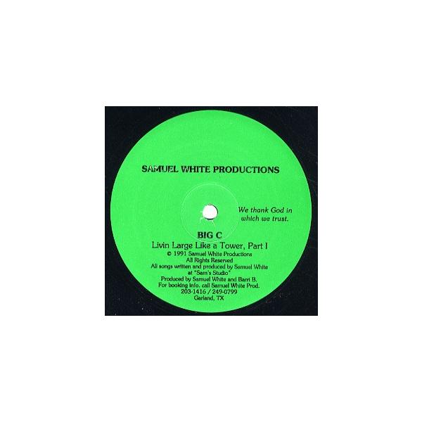 製造国 : US　　リリース年 : 1991　　レーベル : SAMUEL WHITE PRODUCTIONS　　品番 : 910811　　　　'91 US Org 12"!! Texas産のマイナーMiddle〜Random Rap!! ...