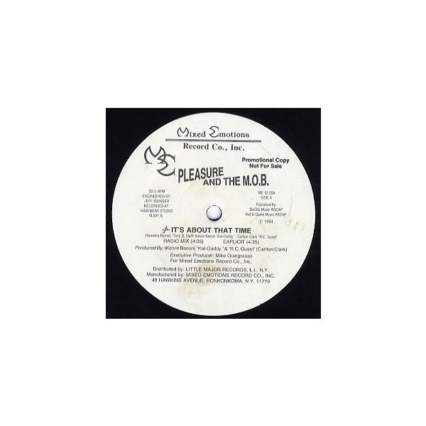 製造国 : US　　リリース年 : 1991　　レーベル : MIXED EMOTIONS　　品番 : ME 12-359　　　　'91 US Org 12"!! N.Y.産のマイナーミドル〜Random Rap!! Steve Mille...