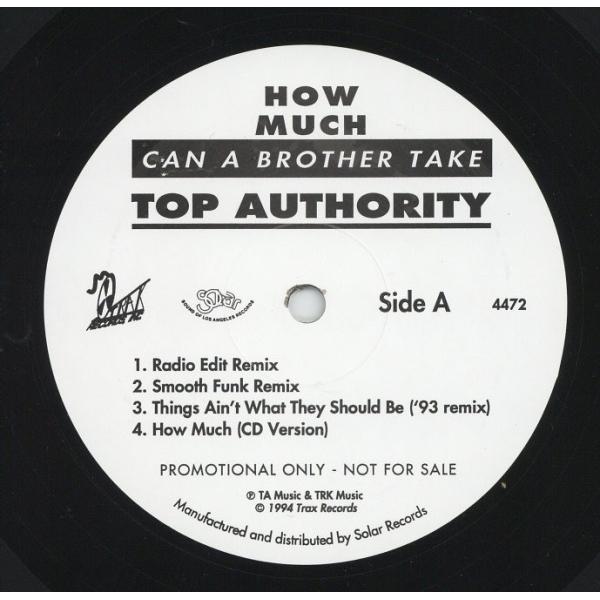 製造国 : US　　リリース年 : 1994　　レーベル : TRAK Records　　品番 : 4472-1　　　　片面のA-1にプチノイズ有り。ミシガン出身の人気グループのデビュー作"Somethin' To Blaze To"からの...