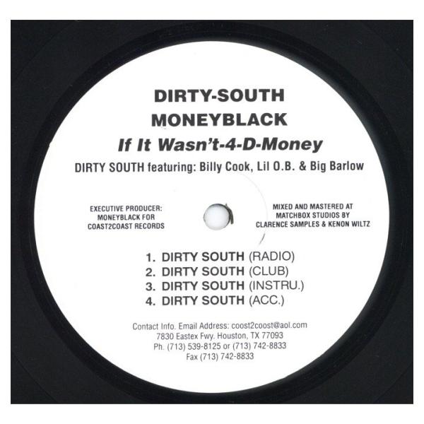 製造国 : US　　リリース年 : 2003　　レーベル : COAST 2 COAST　　　　　　'03テキサス人気盤"4 Da Money"からBilly Cook, Lil O.B., Big Barlowを迎えた人気シングル。Bil...