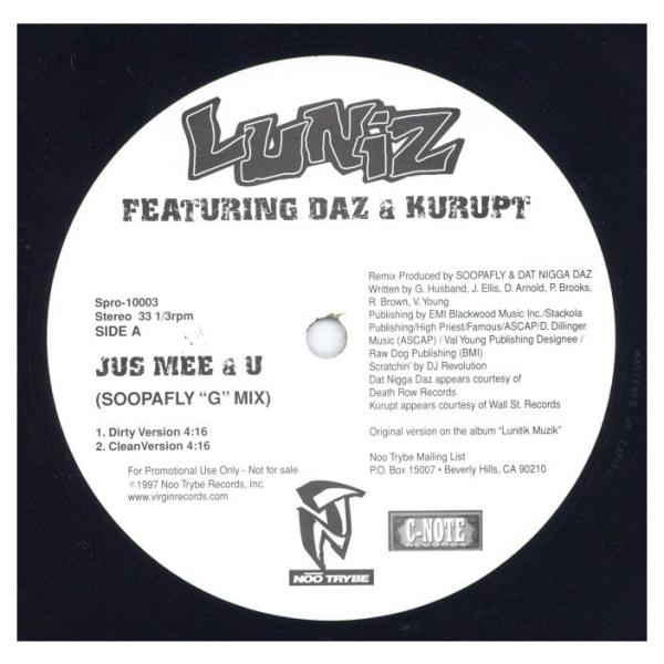 製造国 : US　　リリース年 : 1997　　レーベル : NOO TRYBE / C-NOTE　　品番 : SPRO-10003　　　　Bay Areaを代表する人気Rap Duoが'97にリリースした2nd Album"Lunitik...