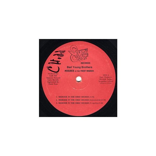 製造国 : US　　レーベル : South Coast Records　　品番 : VGAP-LP-5578　　　　レーベルマジックで書込有。おそらくコレ1枚で終わった激レアマイナー皿!! 恐らくレーベル名通りに90年代初頭にサウスエリア...