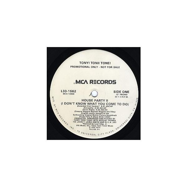製造国 : US　　リリース年 : 1991　　レーベル : MCA Records　　品番 : L33-1562　　　　US Org Promo!! '91人気のサントラ"House Party II"からのタイトル曲!! 彼等らしい軽い...