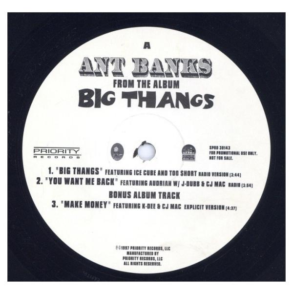 製造国 : US　　リリース年 : 1997　　レーベル : Priority Records　　品番 : SPRO 30143　　　　全体的にチリノイズ有。ベイエリアの重鎮が'97にPriority Recordsへ移籍してリリースした名...