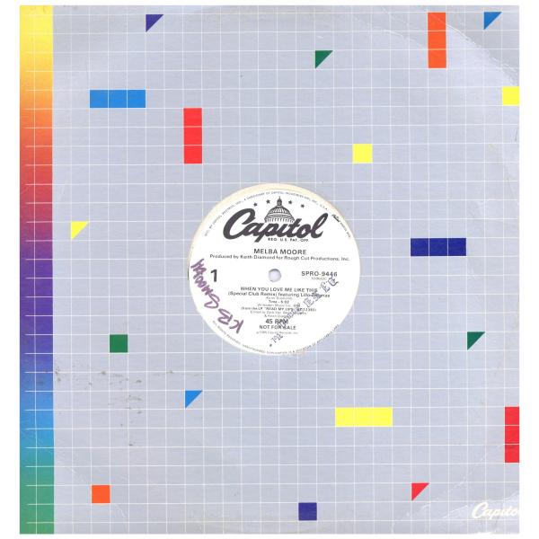 製造国 : US　　リリース年 : 1985　　レーベル : Capitol Records　　品番 : SPRO-9447　　　　レーベル落書有。US Org。'85リリースのアルバム"Read My Lips"からのシングルカット。製作...