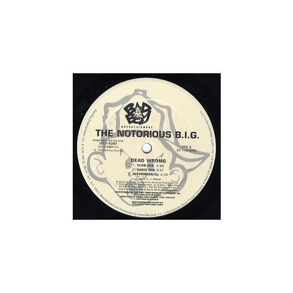 製造国 : US　　リリース年 : 1999　　レーベル : Bad Boy Entertainment　　品番 : BBDP-9307　　　　US Org!!'99死後リリースされた3rd Album"Born Again"からのUS P...