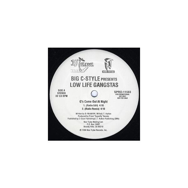 製造国 : US　　リリース年 : 1996　　レーベル : Noo Trybe Records　　品番 : SPRO 11583　　　　Big C-Styleがプレゼンツした彼等名義で恐らく唯一のシングル!!製作はSoopaflyでWar...