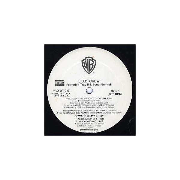 製造国 : US　　リリース年 : 1995　　レーベル : WARNER　　品番 : PRO-A-7916　　　　US Org!! 映画「A Thin Line Between Love And Hate」のサントラからアルバムテイクのみ...