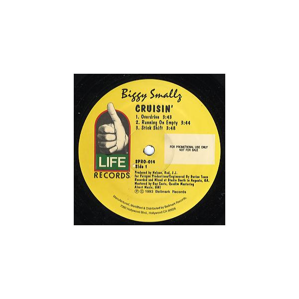 製造国 : US　　リリース年 : 1993　　レーベル : Bellmark Records　　品番 : SPRO 014　　　　US Org!!!もちろんNotorious B.I.G.とは別人の白人ラティーノMCの代表シングル!! オ...