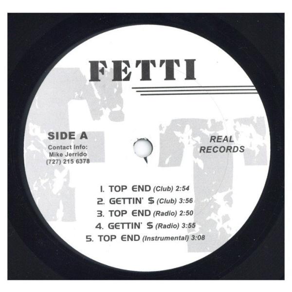 製造国 : US　　レーベル : Real Records Inc　　品番 : Fetti　　　　US Org。フロリダはPinellas County産のドマイナーチューン。男女混声グループで軽快なビートにホーンセクションも絡む軽快なダン...