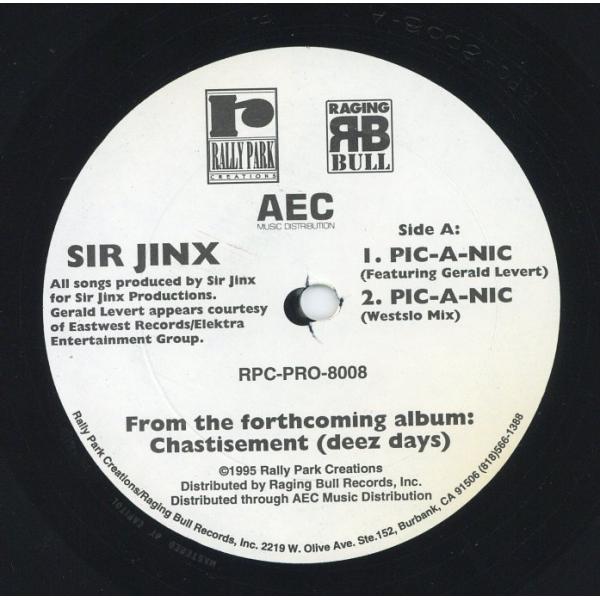 製造国 : US　　リリース年 : 1995　　レーベル : RALLY PARK CREATIONS　　品番 : RPC-PRO-8008　　　　US Org!!'95の傑作アルバム"Chastisement (Deez Days)"から...