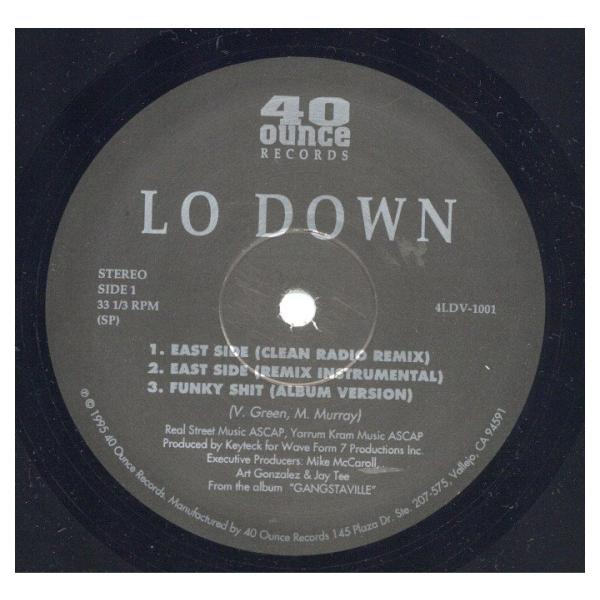 製造国 : US　　リリース年 : 1995　　レーベル : 40 Ounce Records　　品番 : 4LDV-1001　　　　US Org。N2DeepのJay Teeがバックアップした'94の傑作アルバム"Gangstaville...