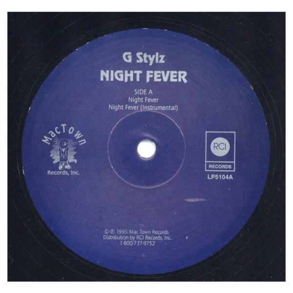 製造国 : US　　リリース年 : 1995　　レーベル : Mac Town Records / RCI Records　　品番 : LP5104　　　　US Org。Houston産Rap Duoが'95にリリースしたシングル。タイトル...