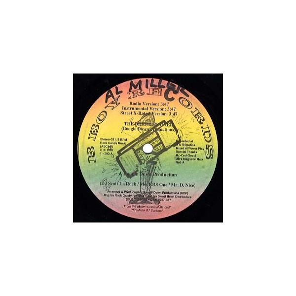 製造国 : US　　リリース年 : 1987　　レーベル : B-Boy Records　　品番 : 1-300　　　　スリ傷有るがプレイＯＫ。US Org!! '87のデビューアルバム"Criminal Minded"からのシングルカット...