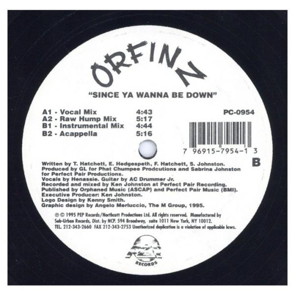 製造国 : US　　リリース年 : 1995　　レーベル : Pep Records 　　品番 : PC-0954 　　　　スリ傷有るがプレイＯＫ。'95 US Org 12"。90's Underground Hip Hop Classi...