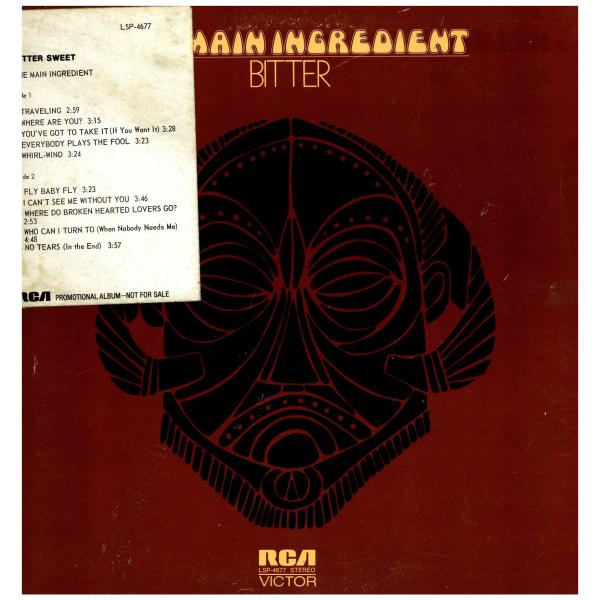 製造国 : US　　リリース年 : 1972　　レーベル : RCA Victor　　品番 : LSP-4677　　　　見開きジャケ・ジャケ前面にプロモシール有。US Org。'70から活動を続けるハーレム出身のソウルグループが'72にリリ...