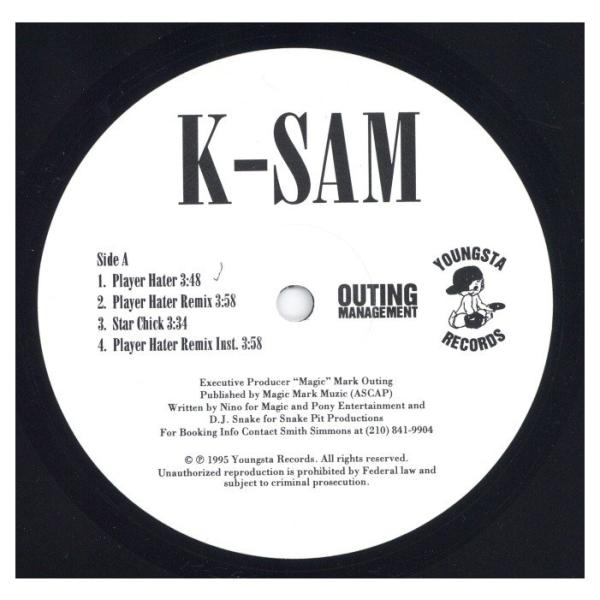 製造国 : US　　リリース年 : 1995　　レーベル : Youngsta Records　　品番 : none　　　　スリ傷有るがプレイＯＫ。テキサス人気GangstaレーベルYoungsta RecordsからNino等と共に P....