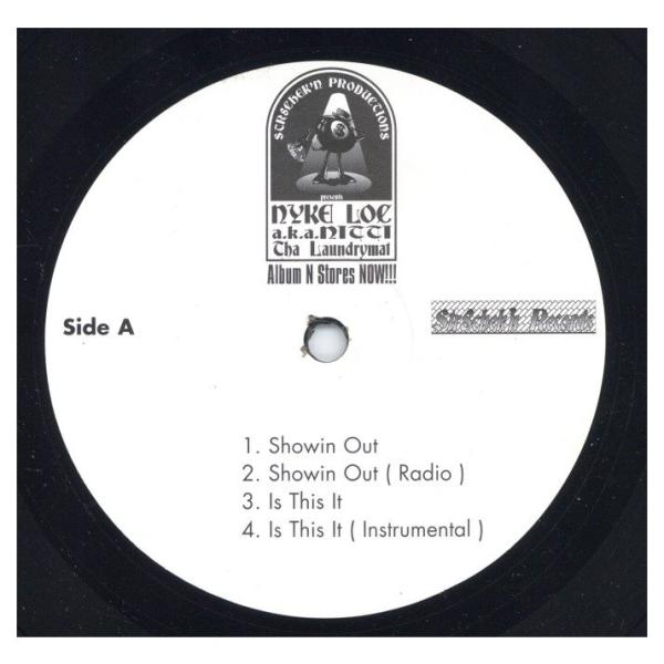 製造国 : US　　リリース年 : 2004　　レーベル : Str8 Chek'n Records / Str8 Chek'n Productions　　品番 : NYKE LOC　　　　THA LAUNDRYMATUS Org。名盤"M...