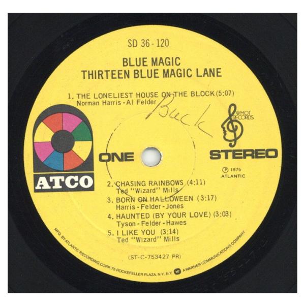 製造国 : US　　リリース年 : 1975　　レーベル : ATCO Records　　品番 : SD 36-120　　　　ジャケ無し特価。ラベルに書き込み有り。スリ傷有るがプレイＯＫ。US Org。"Sideshow"で知られるフィリー...